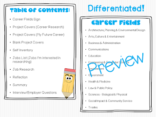 Lesson Plans & More by Mrs Wenning's Classroom!: Career Research ...