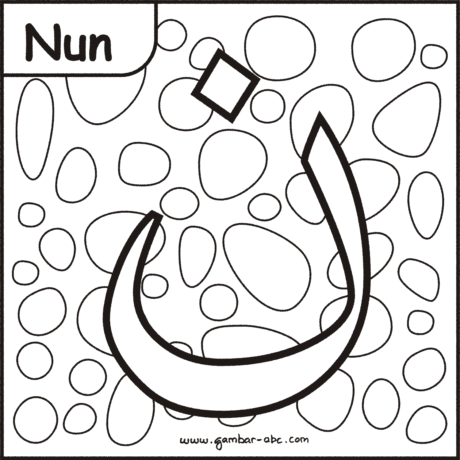 Taska Ummi Ida: Huruf Hijaiyah Colouring Activity