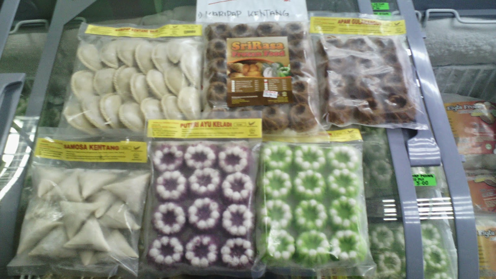 AZ-ZAIN BANTING: KUIH MUIH FROZEN SRI RASA