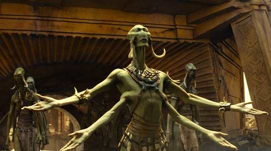 Alien Explorations: Prometheus : Carlos Huante : Multi limbed Engineer