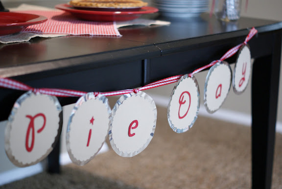 Pie Party Ideas - So Festive!