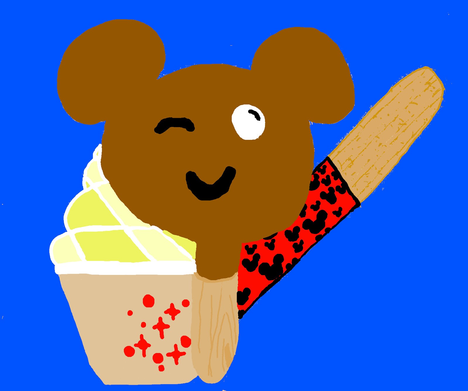 Disney Parks Food Disney Parks Drawing