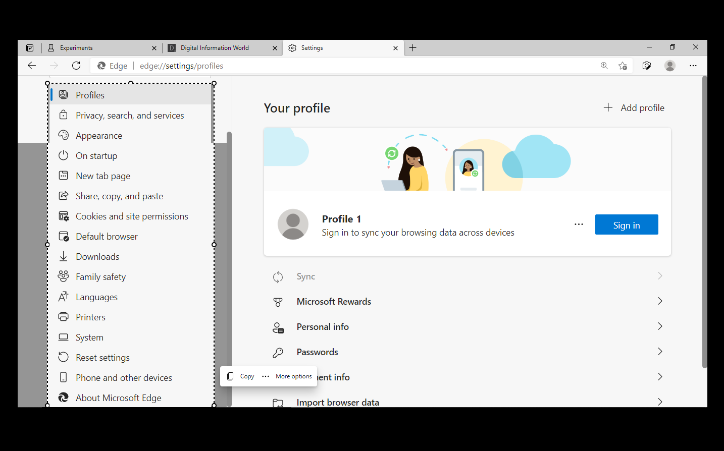 Microsoft Edge’s Web Capture Tool Now Allows Users To Scroll Through ...