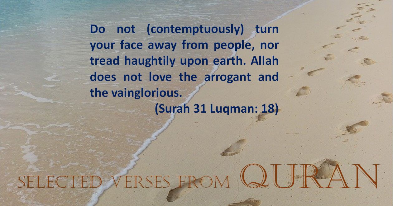 Selected Verses from Quran: Humility
