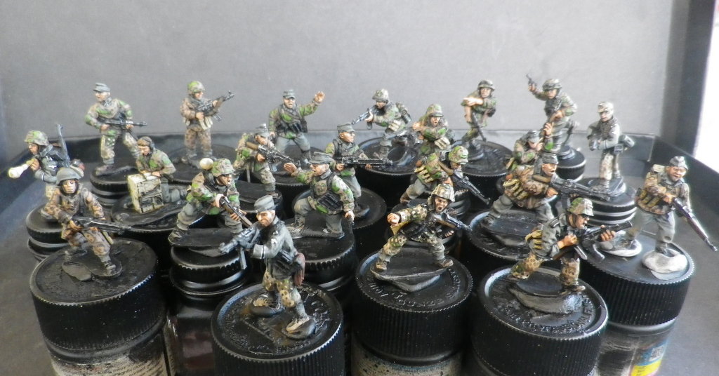 Gunners wargaming: 28mm WWII Germans