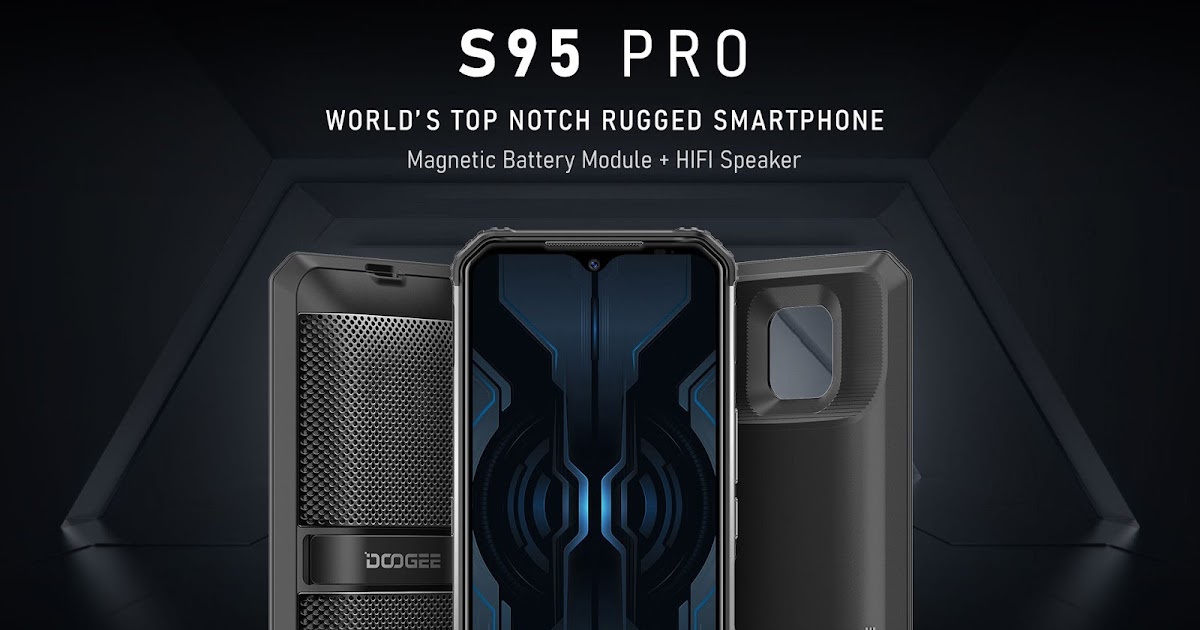 Doogee S95 Pro, rugged smartphone with modular design