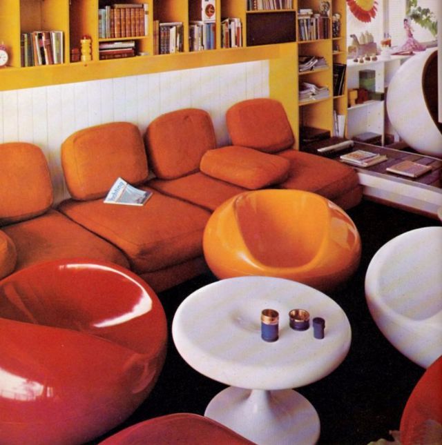 Colorful Pictures of Furnitures in the 1970s ~ Vintage Everyday