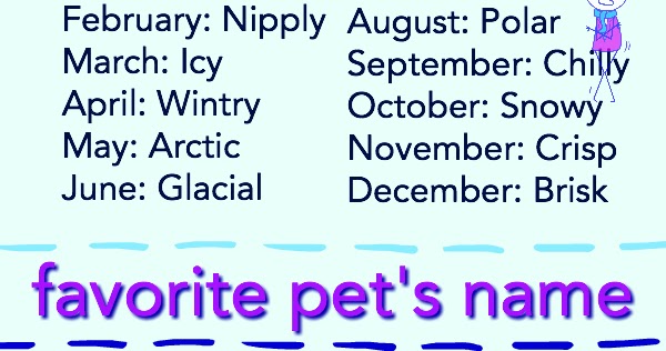 PopQuizfFunPalace What s Your Cold Person Nickname popquizffunpalace-what-s-your-cold-person-nickname