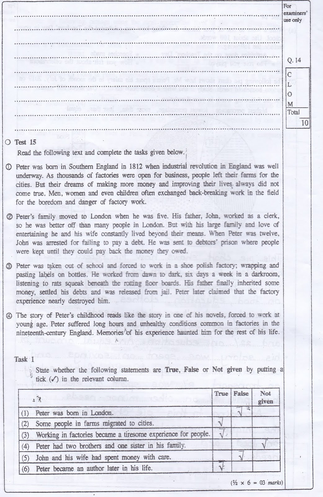 English Model Activities O/ L : OL 2019 NEW SYLLABUS ENGLISH PAPER