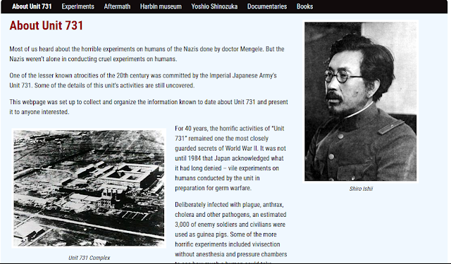 Unit 731 - The Medical Data That Founded - and Funded - Socialized Medicine