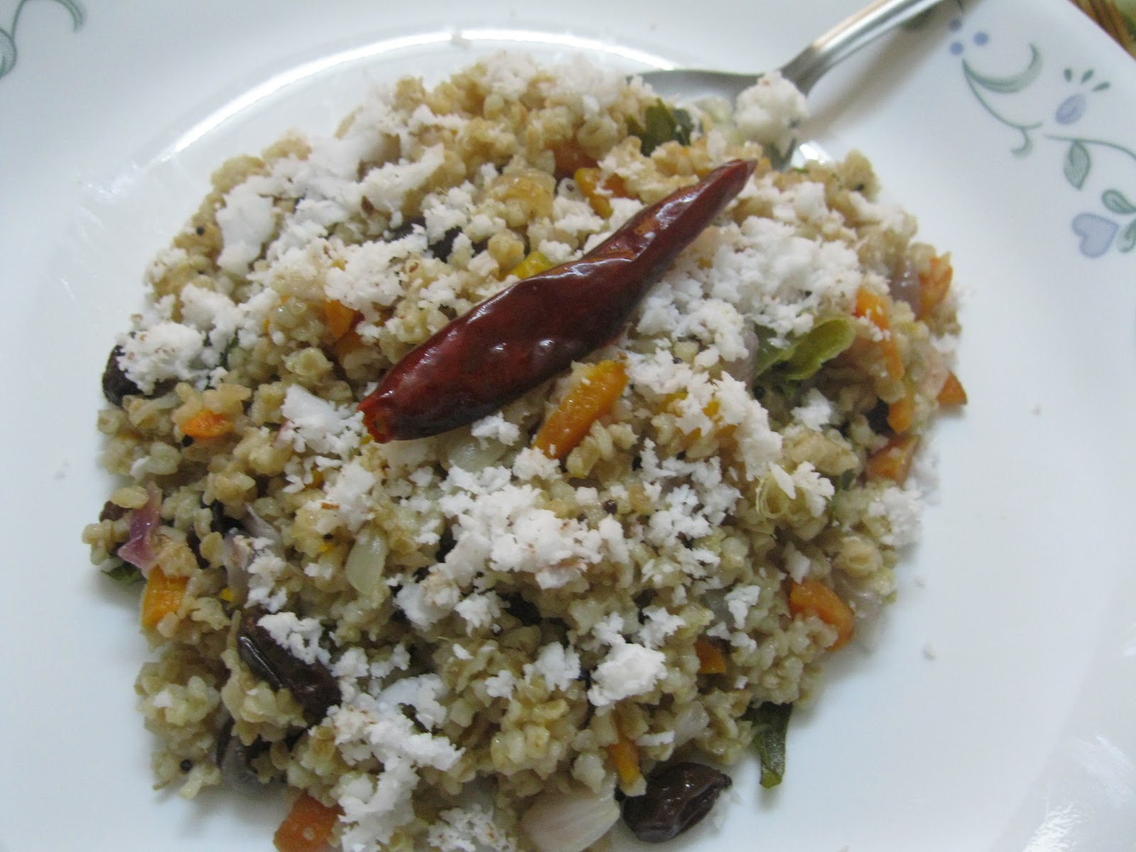 Sooji Gothambu (Broken Wheat) Upma