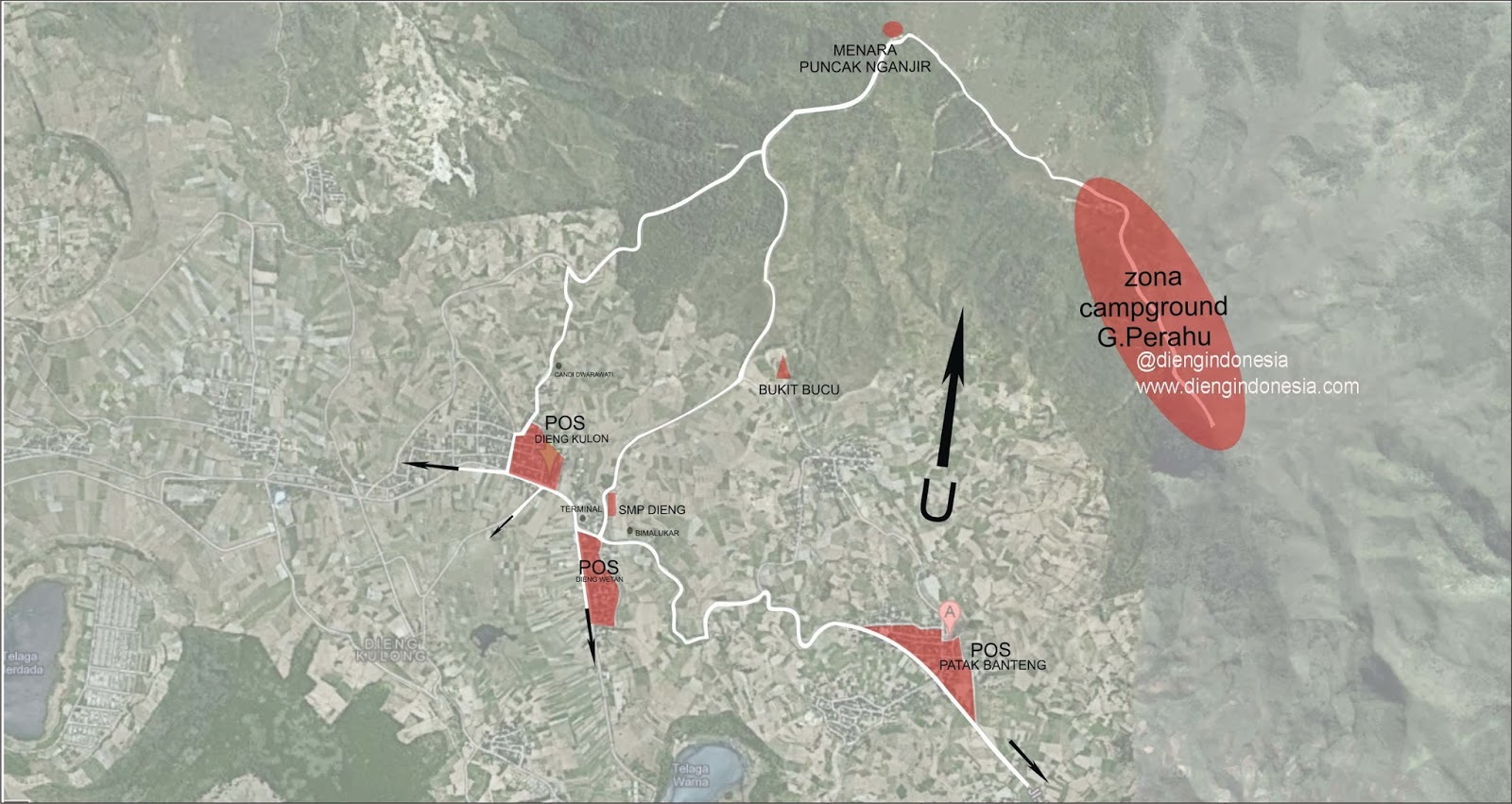 Ide Terkini 36+ Peta Dataran Tinggi Dieng