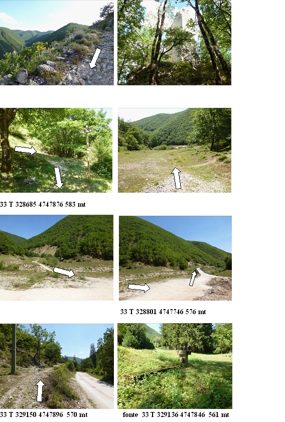 TREKKING FOLIGNO: SENTIERO 584 Cammoro – Sellano