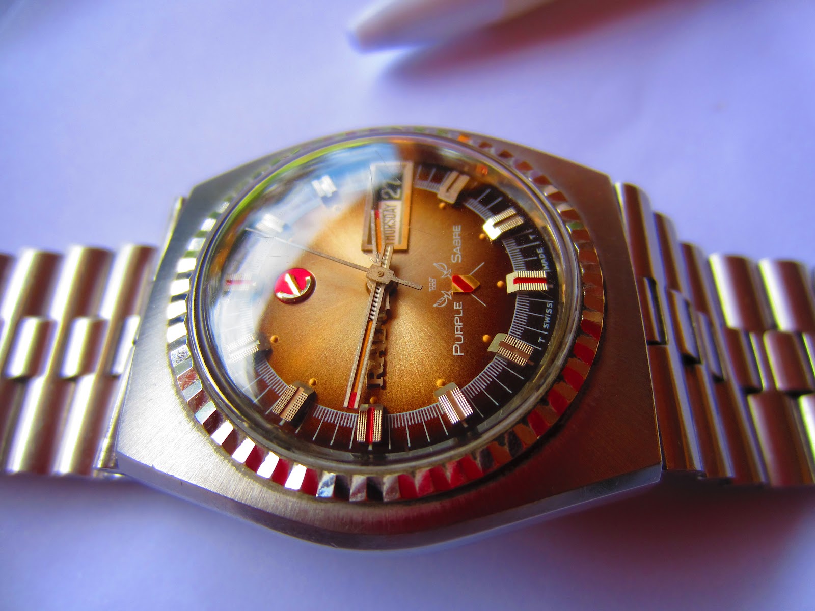 Koleksi Qistina Vintage Watches: SUNDAY SPECIAL... RADO PURPLE SABRE ...