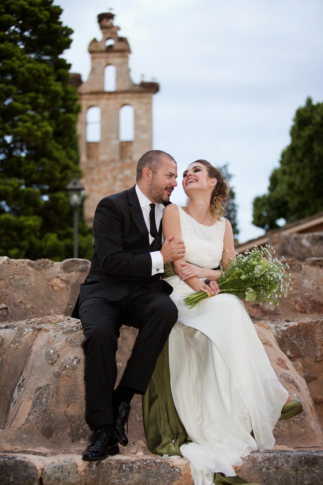 los claustros: La boda de Rocío y Richard en Los CLaustros de Ayllón