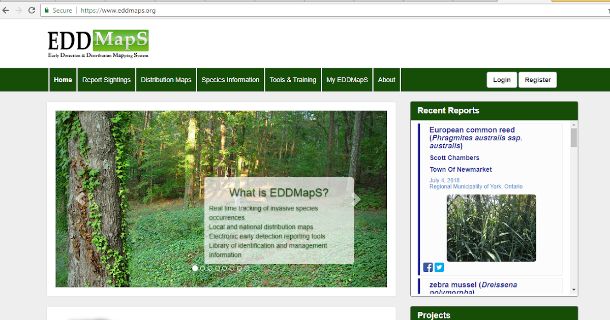 Introduction to EDDMapS