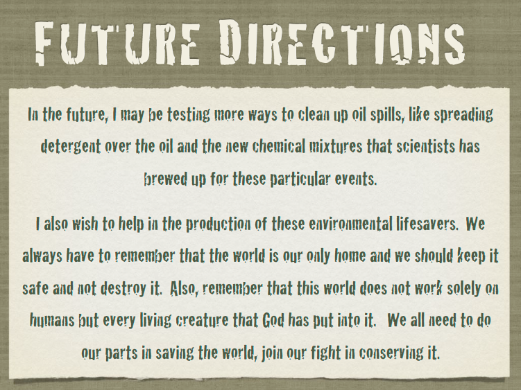 snippets: SCIENCE FAIR PRIZE