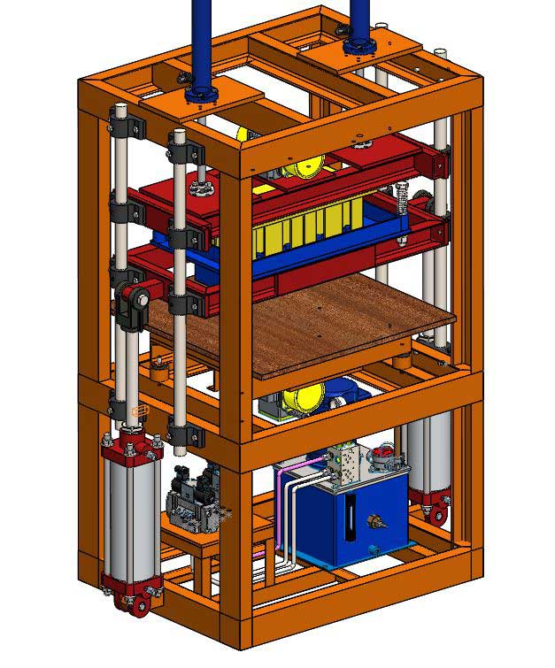 Hydraulic Automatic Concrete Brick Block Making Machine || Download ...