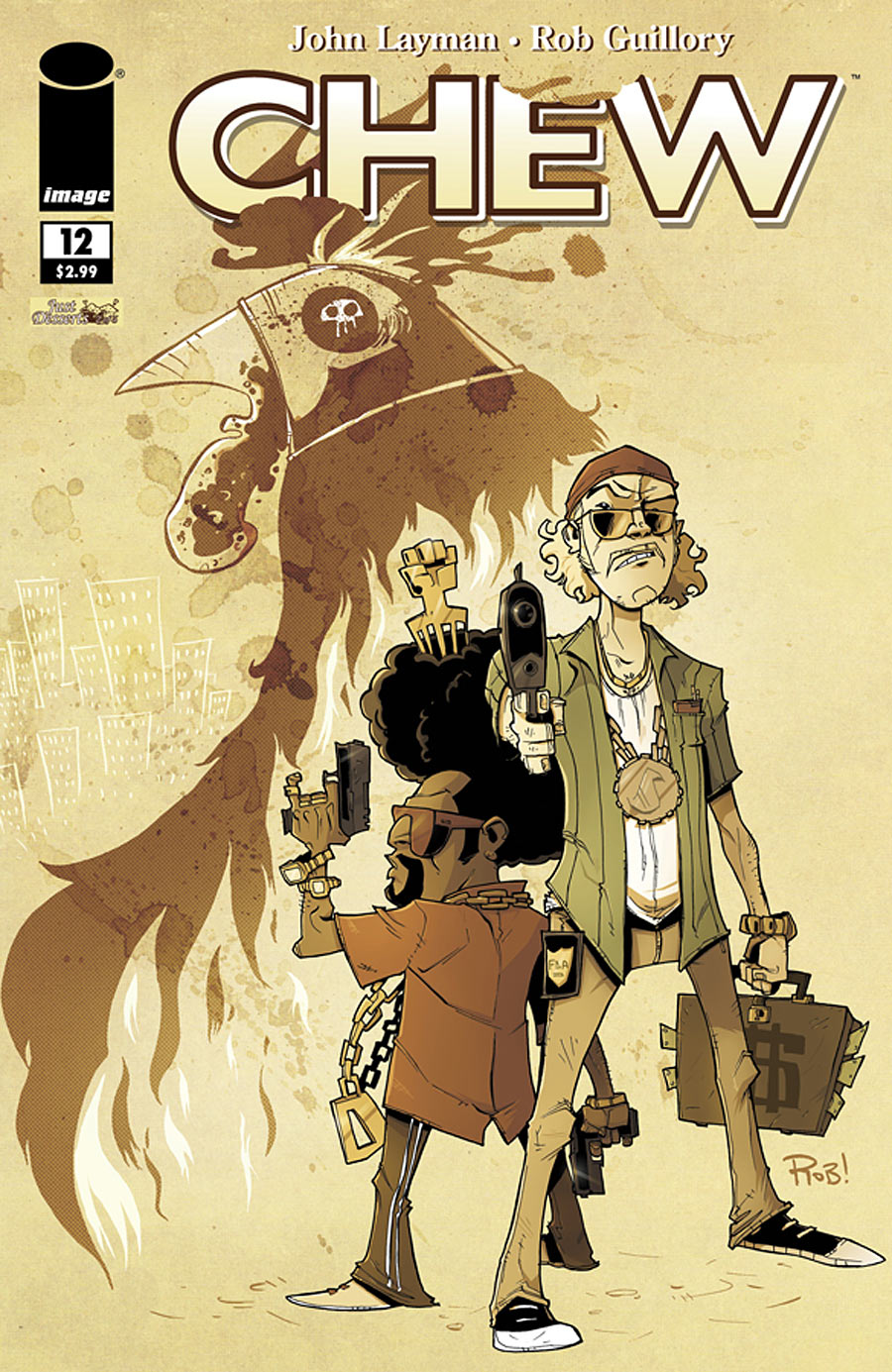 The Geeky Nerfherder: Comic Book Art: 'Chew'