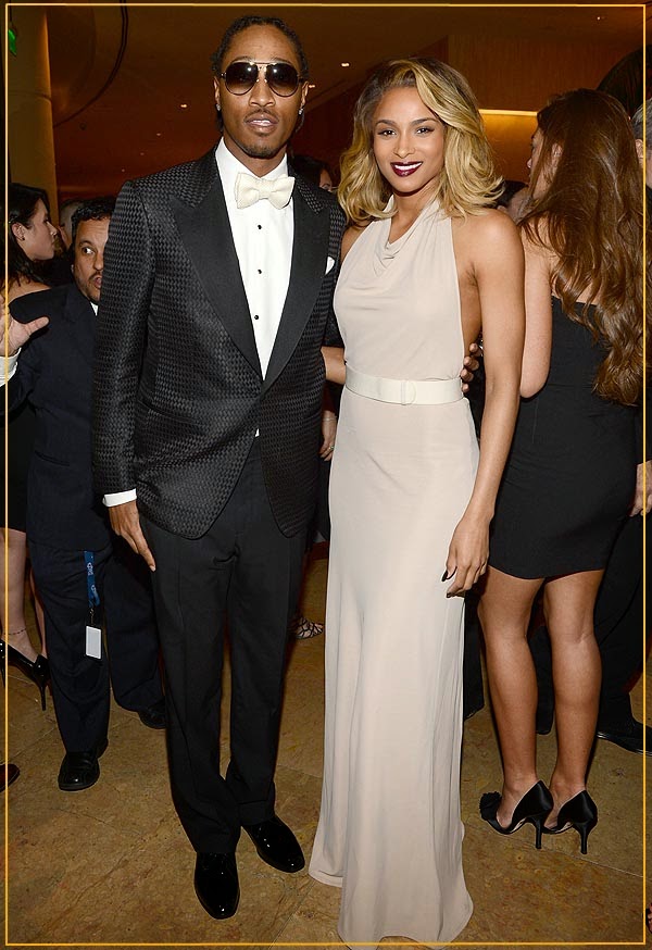 R&B singer Ciara just got some serious bling from her sweetie.