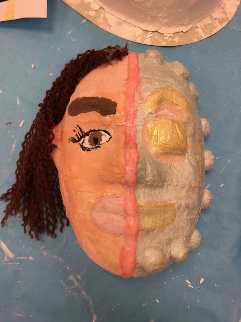 Clarketastic Art: 8th Grade Plaster Masks