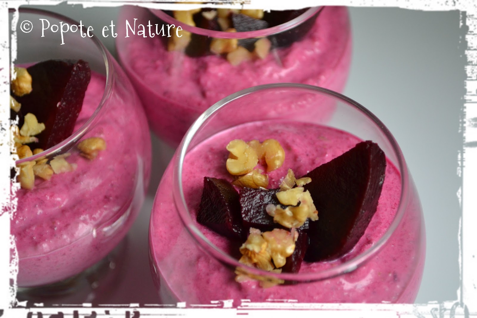 Popote et Nature: Pink verrine