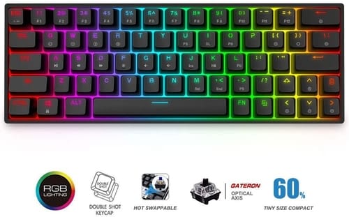 Review RGB Ducky GK64 Mechanical Gaming Keyboard