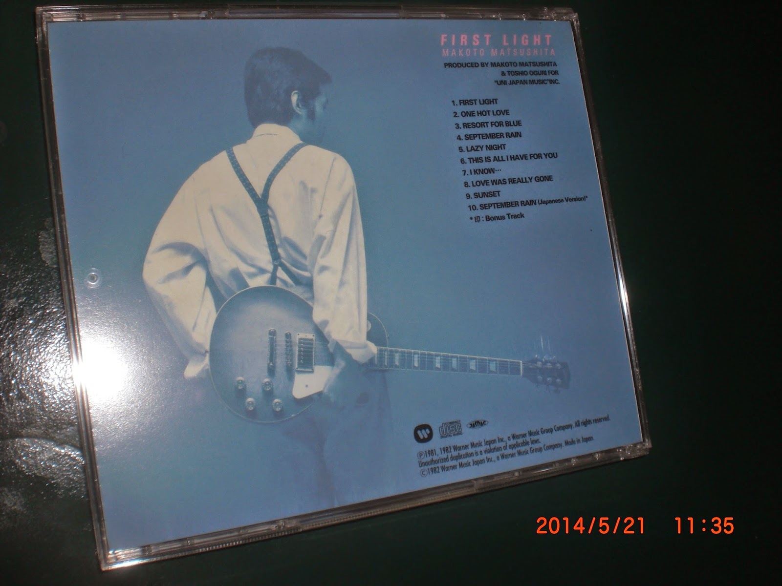 Kayo Kyoku Plus: Makoto Matsushita -- First Light (track)