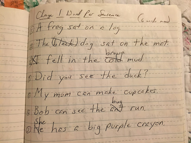 Kindergarten and Mooneyisms: Change a Word - a Creative and Fun Writing ...