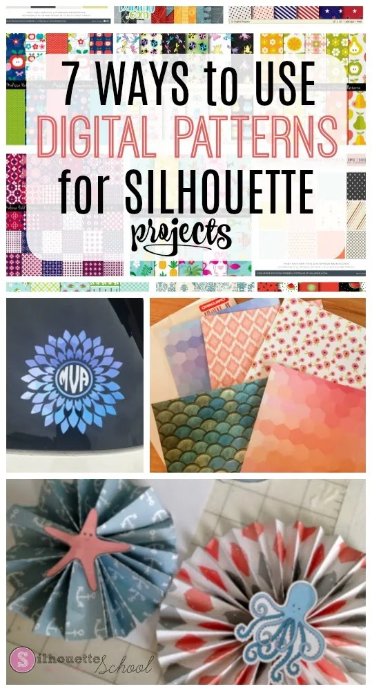 7 Ways to Use Digital Patterns for Silhouette Projects - Silhouette School
