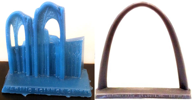 Building Collector: Mold-A-Rama Plastic Souvenir Buildings