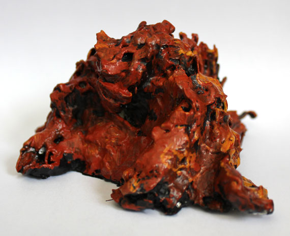 365 Projects: Paper Mache Creature Interrupted, Day 30 Creatures