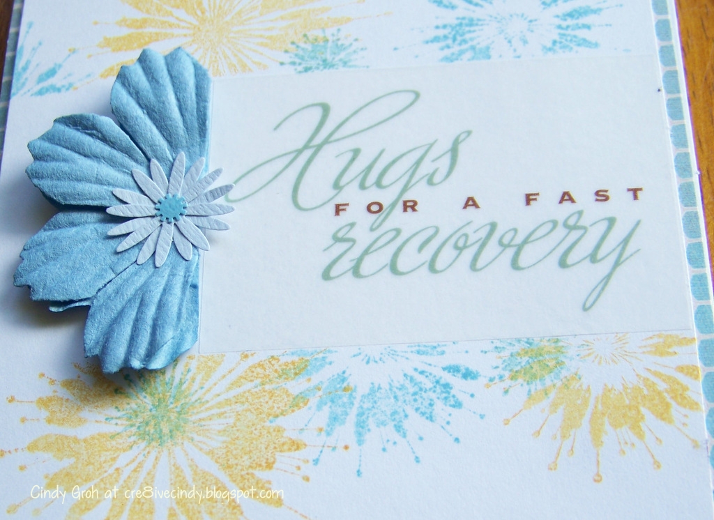 Cre8iveCindy: Fast Recovery card
