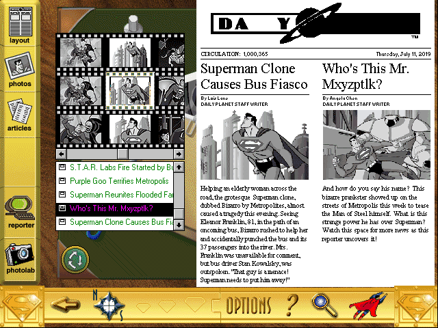 The Collection Chamber: SUPERMAN: ACTIVITY CENTRE