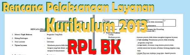 Contoh RPL Bimbingan Kelompok SMP/ MTs Kurikulum 2013 | Administrasi ...