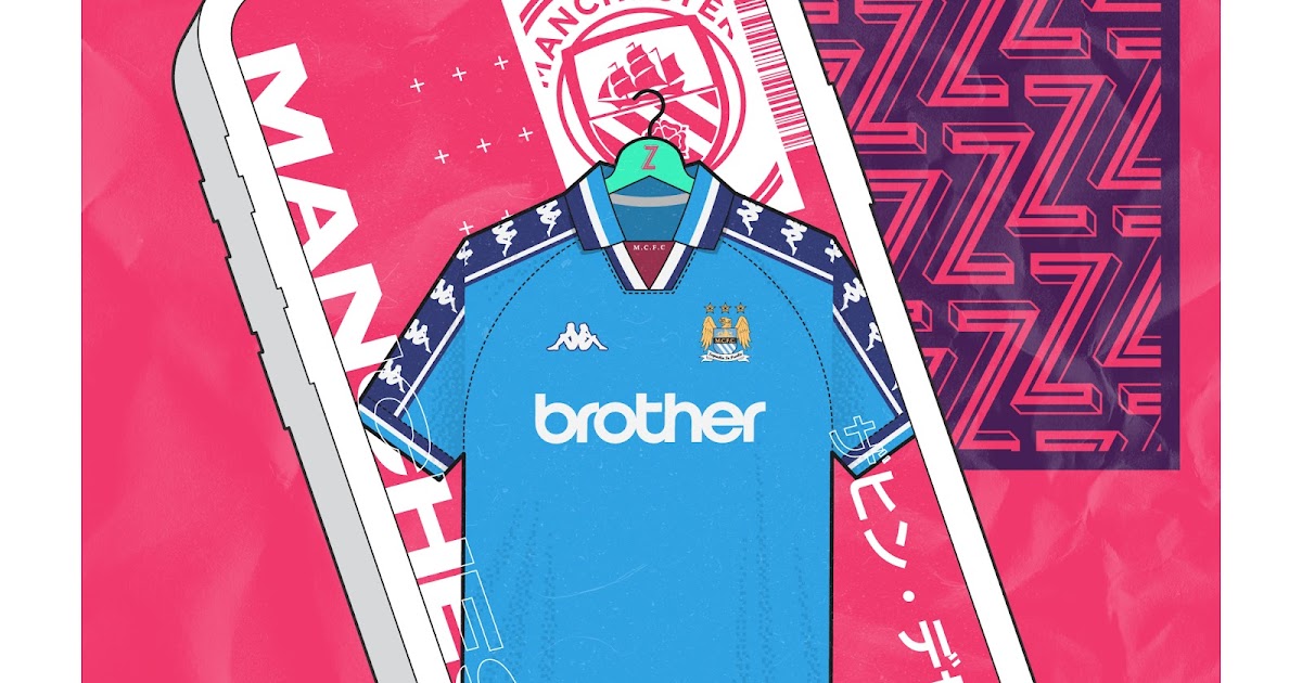 Manchester City 1997-99 Home Kit