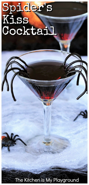 Spider's Kiss Cocktail | The Kitchen is My Playground