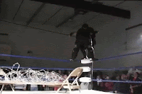 Barbed Wire ♔ Explosive Wrestling Gifs
