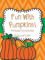 Simply Second Grade: Pumpkin Unit Photos {Part 1} Plus a pumpkin freebie!