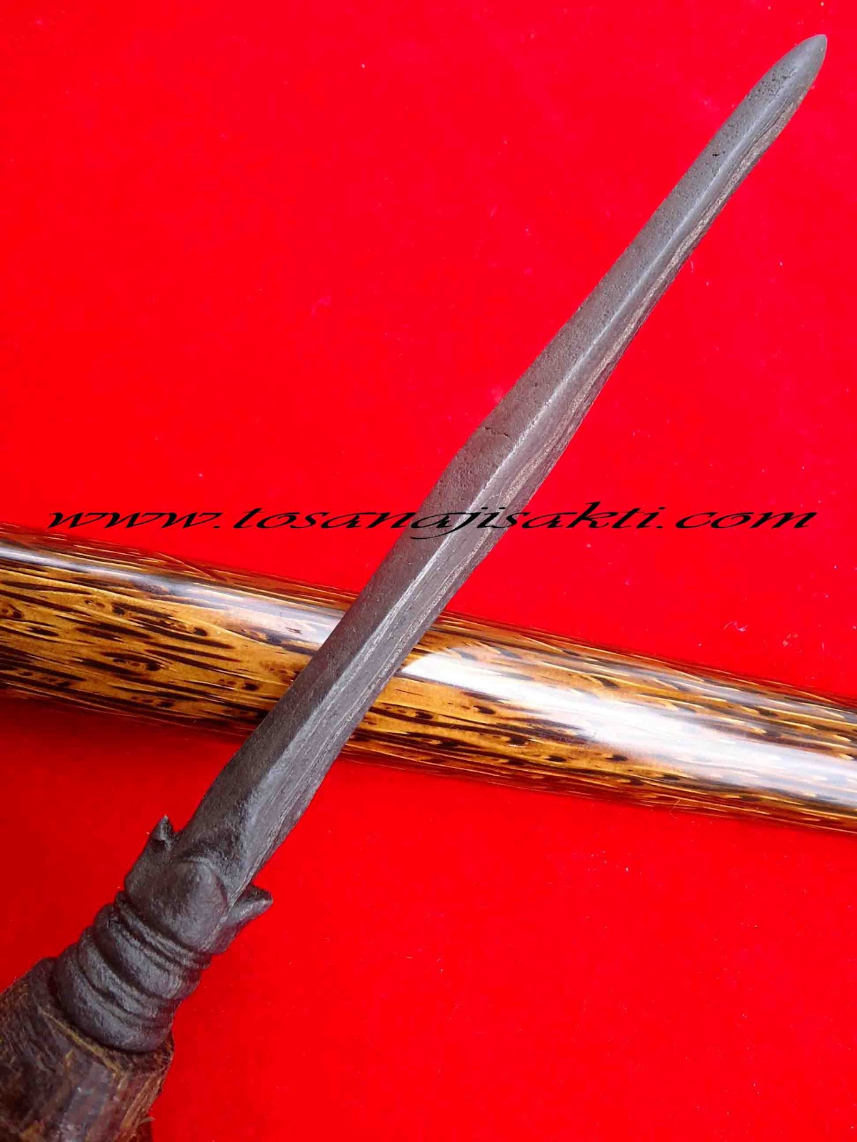 Tombak Langka Dhapur Mastaka Tangguh Mataram Pamor Adeg Sakler | Keris ...