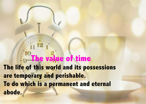 The Value Of Time
