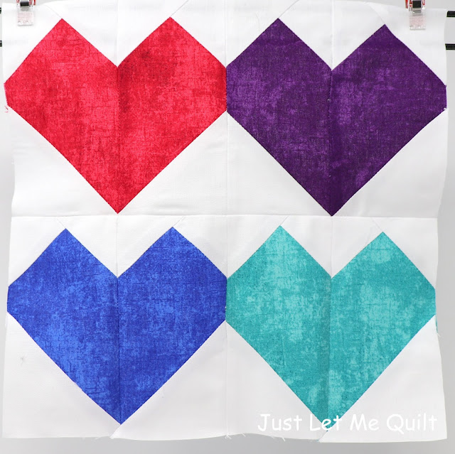 Just Let Me Quilt: A Time For All Seasons February Block Of The Month