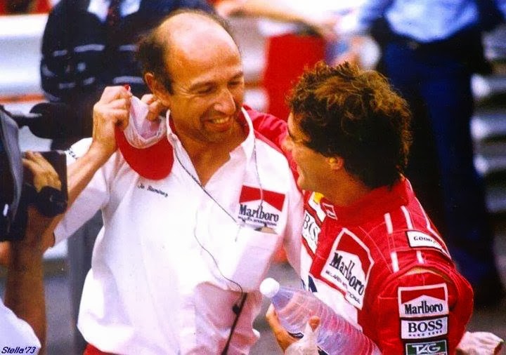 Ayrton Senna: Jo Ramirez, Acompanhado da Esposa, Visita Garagem da ...