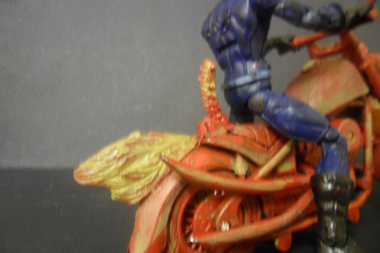Apocalyptic Custom Designs : Marvel legends custom Ghost Rider figure