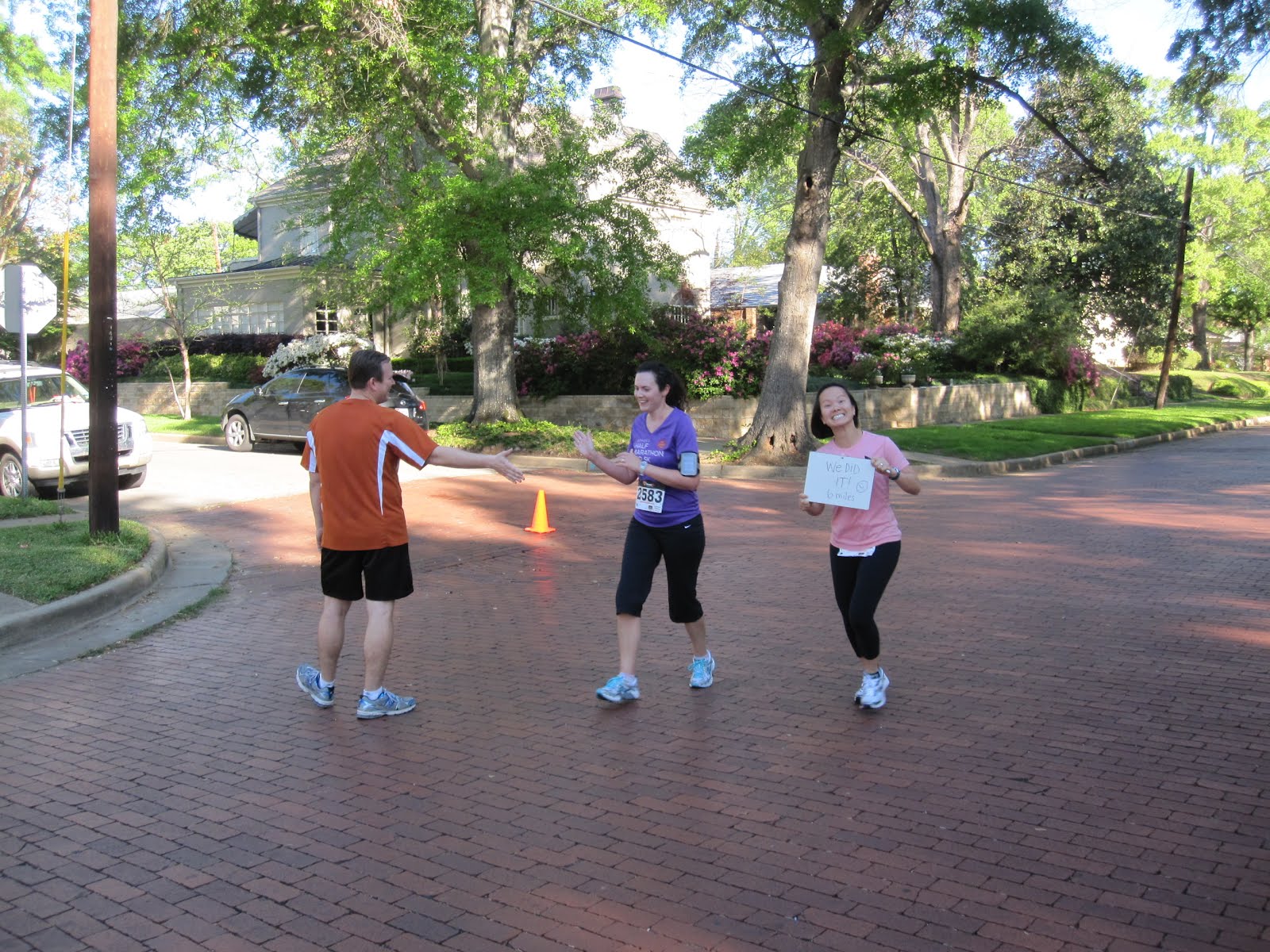 I Think...: March Run: Jackie and the Tyler Azalea 10K