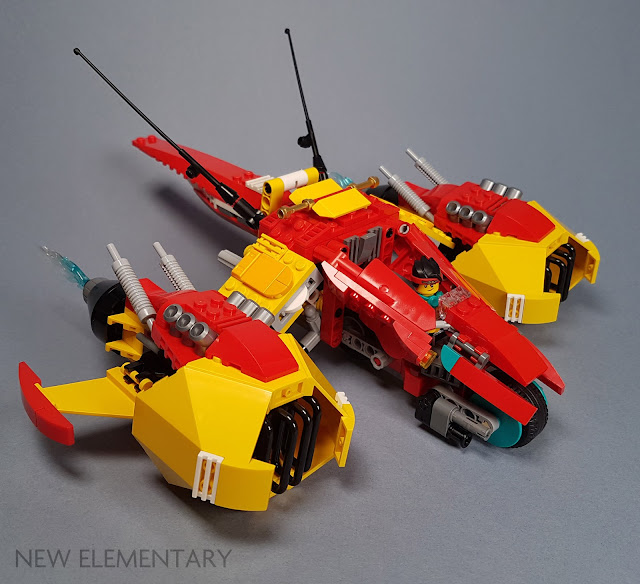 LEGO® Monkie Kid review & alt-build: 80008 Monkie Kid's Cloud Jet | New ...