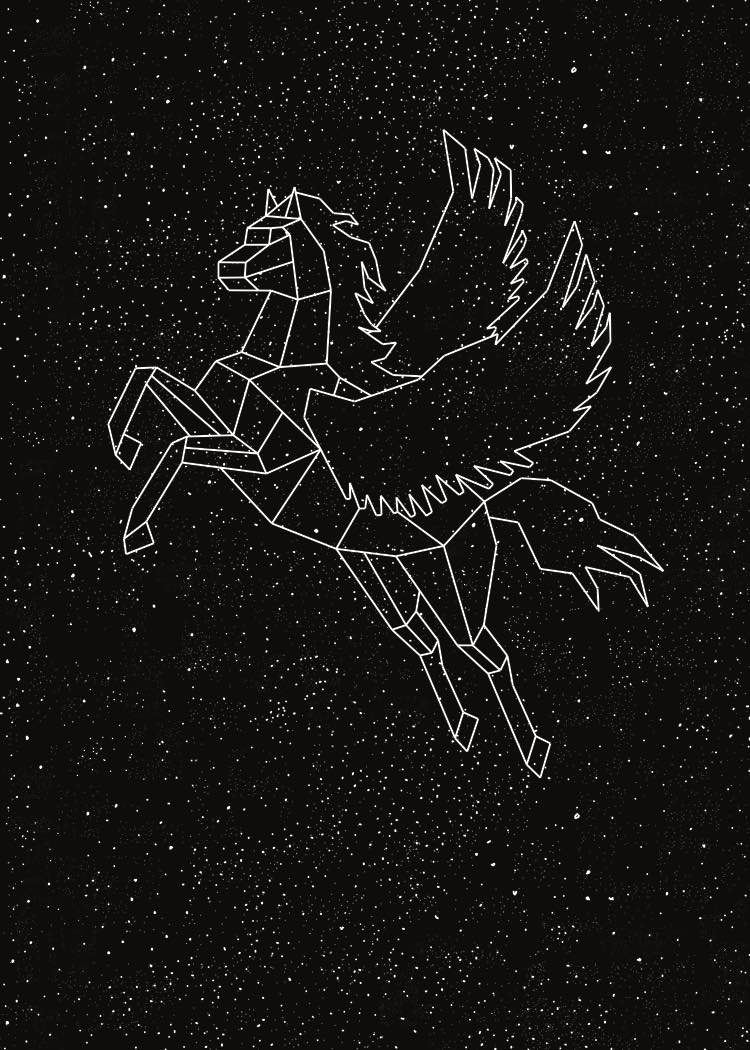 mike joos art: Pegasus Constellation