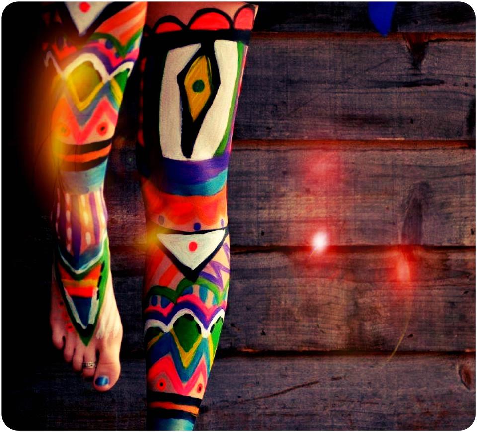 Wrapped & Tangled Human Canvas Project