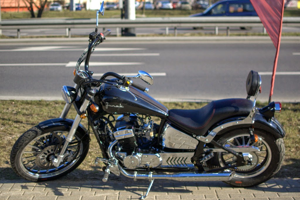 Blog jaskiniowca: Junak M16 125 cm