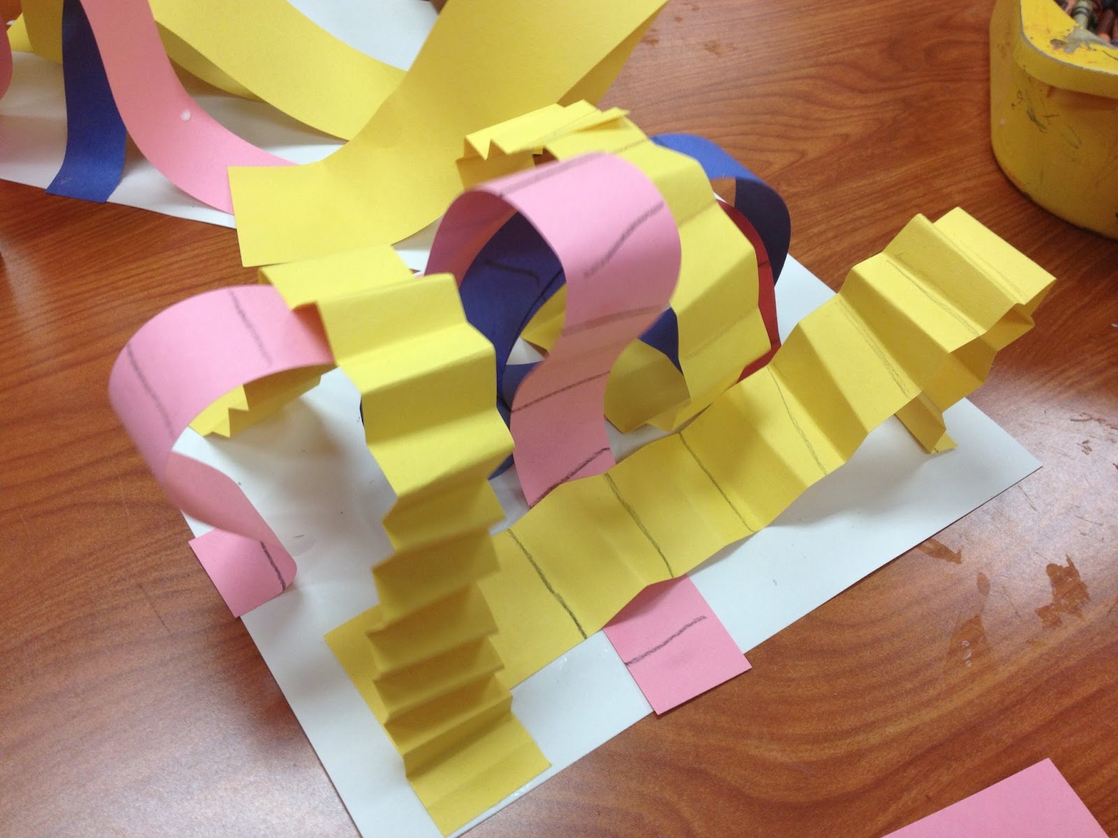 Sparkly Art with Ms. Carney!: Paper Roller Coasters! - 1st Grade
